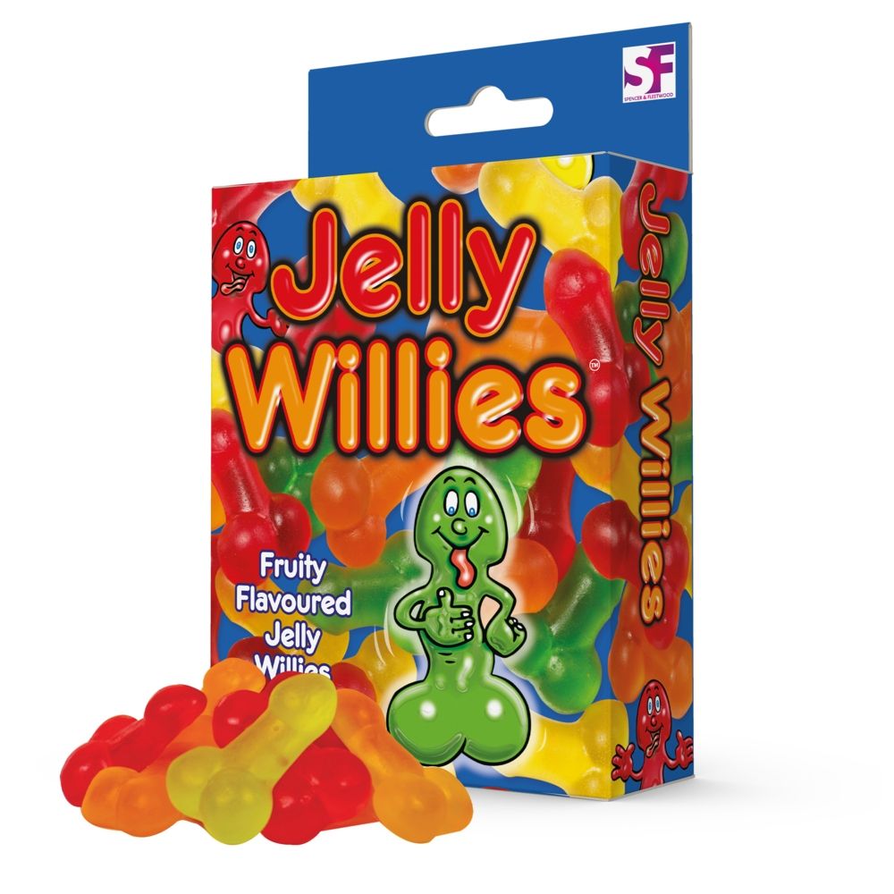 Tissemand Slik - Jelly Willies (Perfekt Gaveidé) | klunkevoks.dk